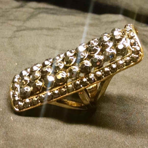 Jewelry | Rare Vintage Antique Style Rhinestones Ring | Poshmark